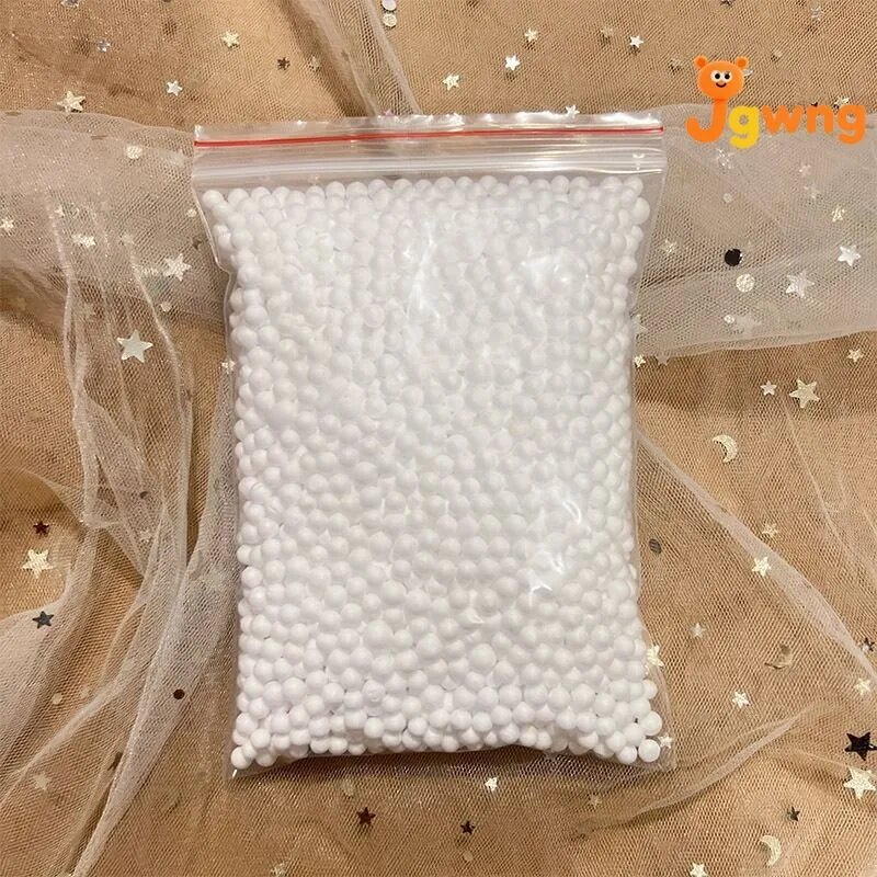 Наполнитель для подарков "Макорон" - Разноцветные пенопластовые шарики для DIY