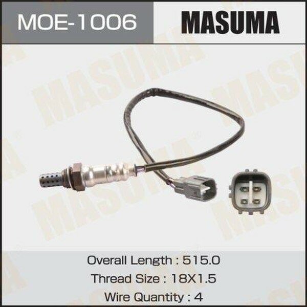 Лямбда-зонд MASUMA MOE-1006 Toyota Highlander 93-07, Lexus Rx300 98-03
