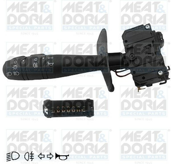 Подрулевой переключатель MEAT&DORIA 23073 Dacia Duster, Logan, Sandero