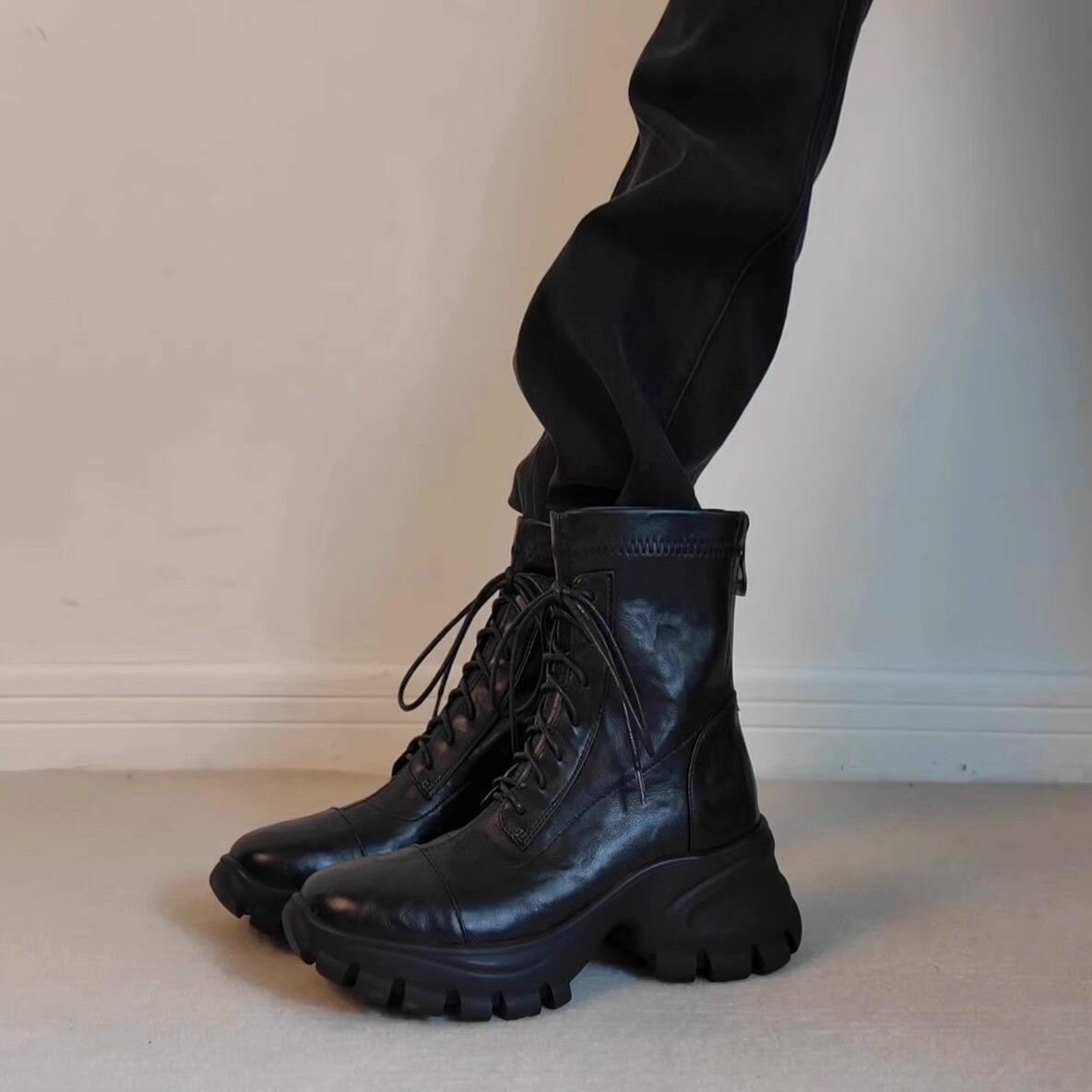 LUO Обувь мужская Летняя для бизнеса Канвас стиль люксовый/Black