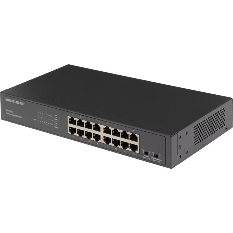 Коммутатор Mercusys MS116GS неуправляемый