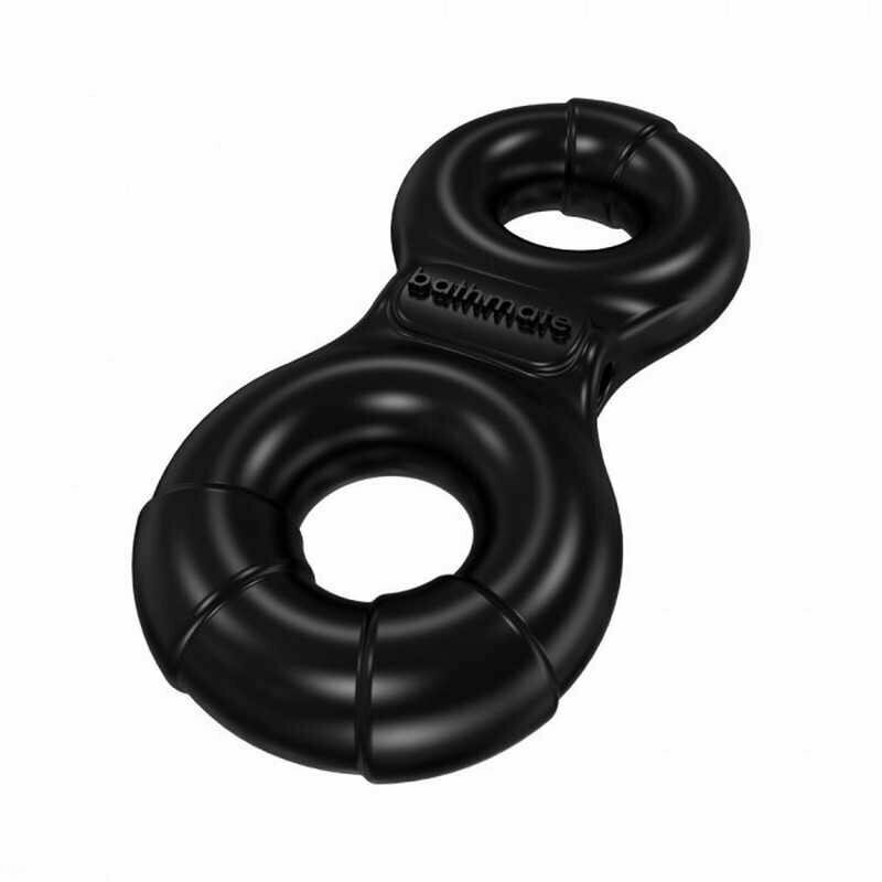 Эрекционное кольцо двойное Bathmate, черное