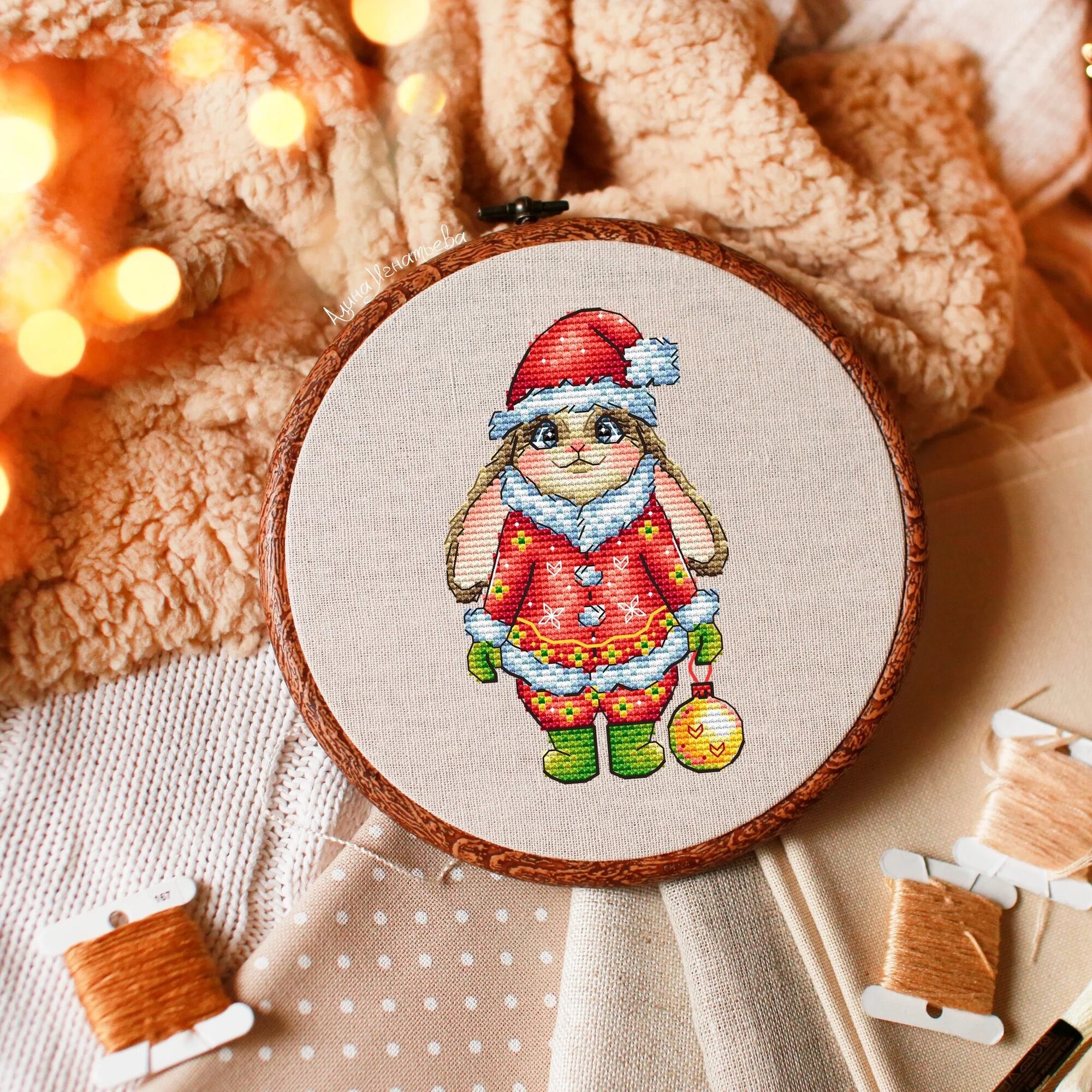 Набор для вышивки крестом XIUSPRING, картина, 100% хлопок ZZ7807 42X70, 14ct white