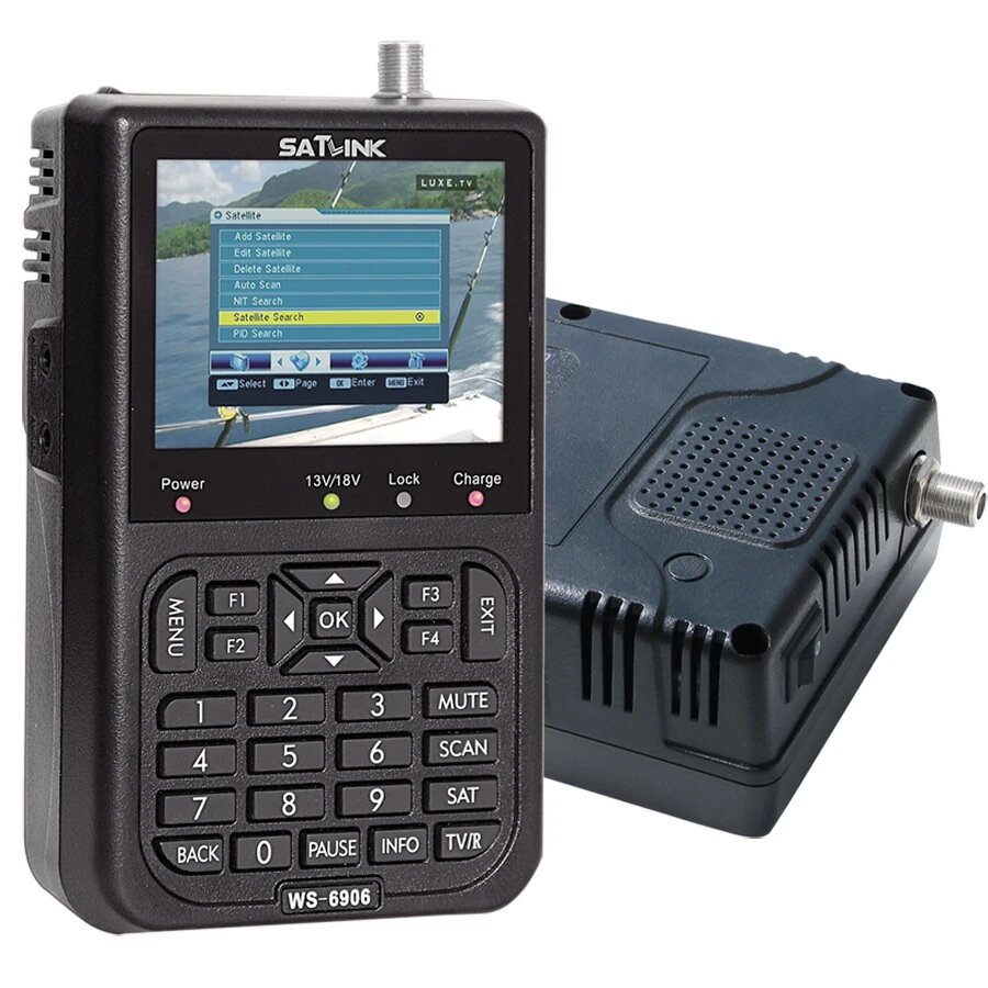 Satlink WS6906 Цифровой спутниковый метр USA Plug