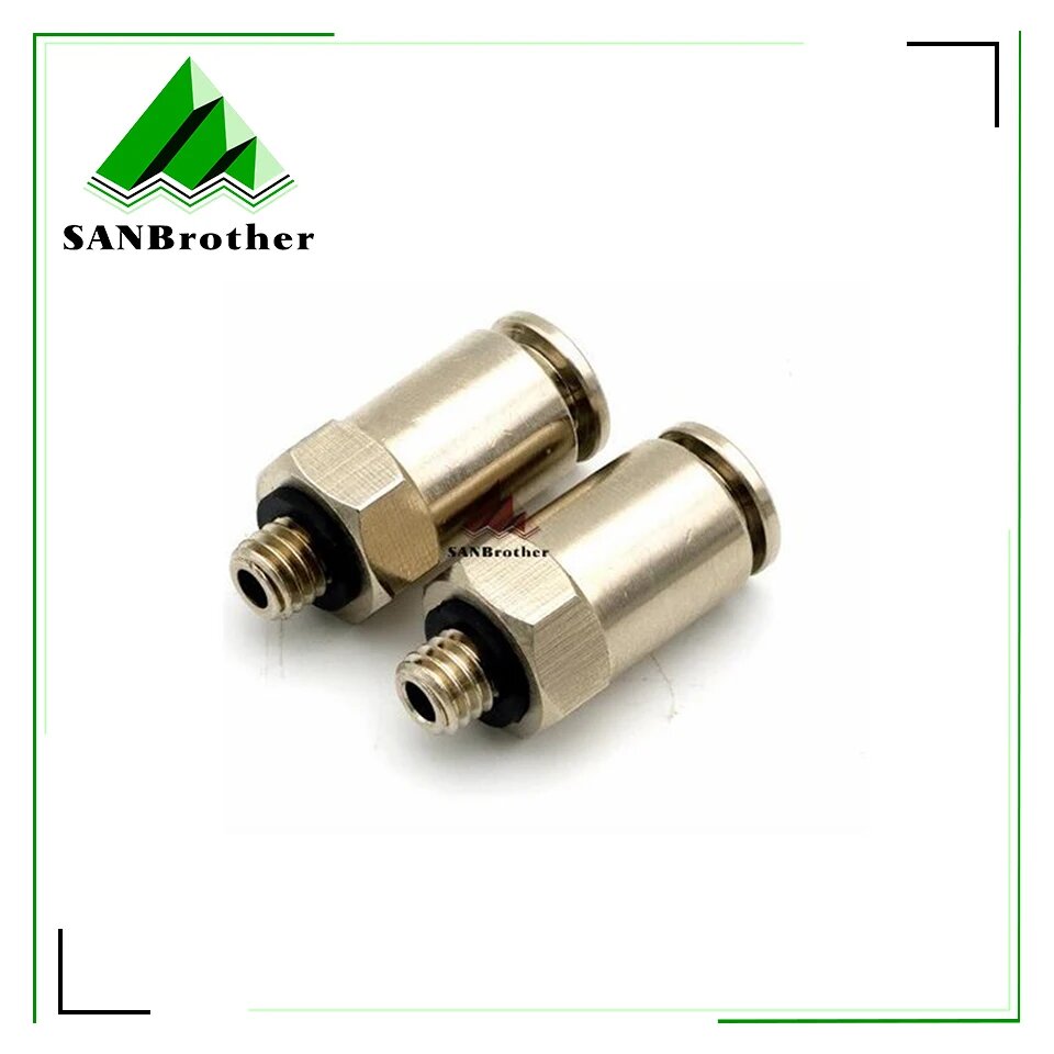 Пневматические фитинги SANBrother PC4-M6/M5/M6