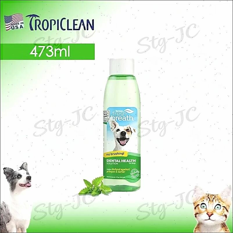 Fresh Breath, Clean Tartar, ополаскиватель для полости рта собак, 473 мл
