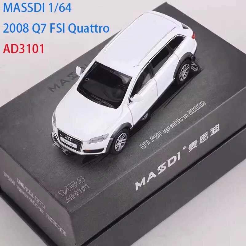 MASSDI 1/64 Audi Q7 металлическая модель автомобиля