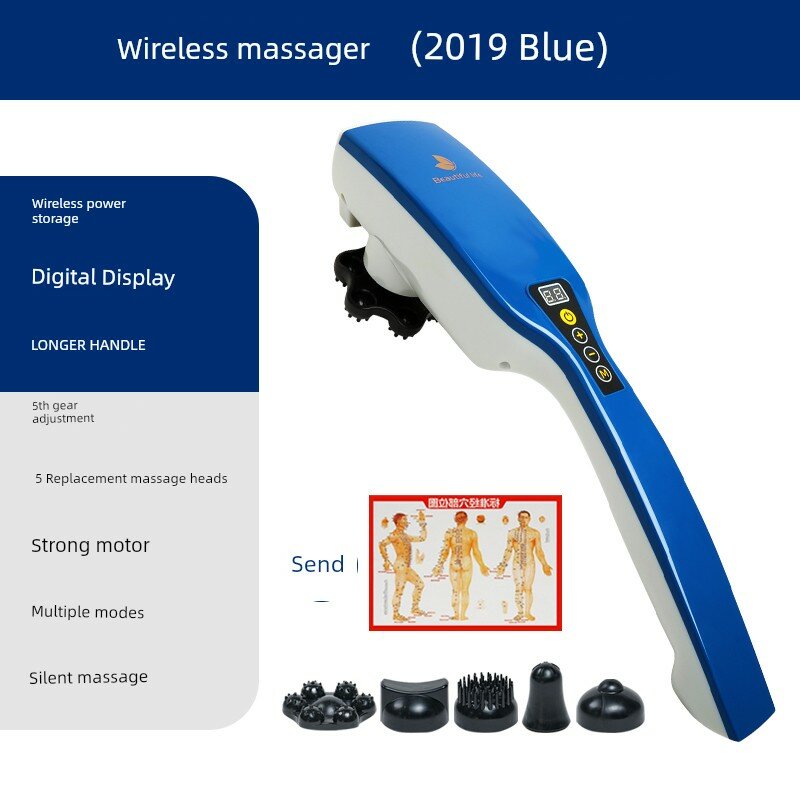 Массажер для головы Yikang, электрический массажер для кожи головы, полностью автоматический массажер с восемью