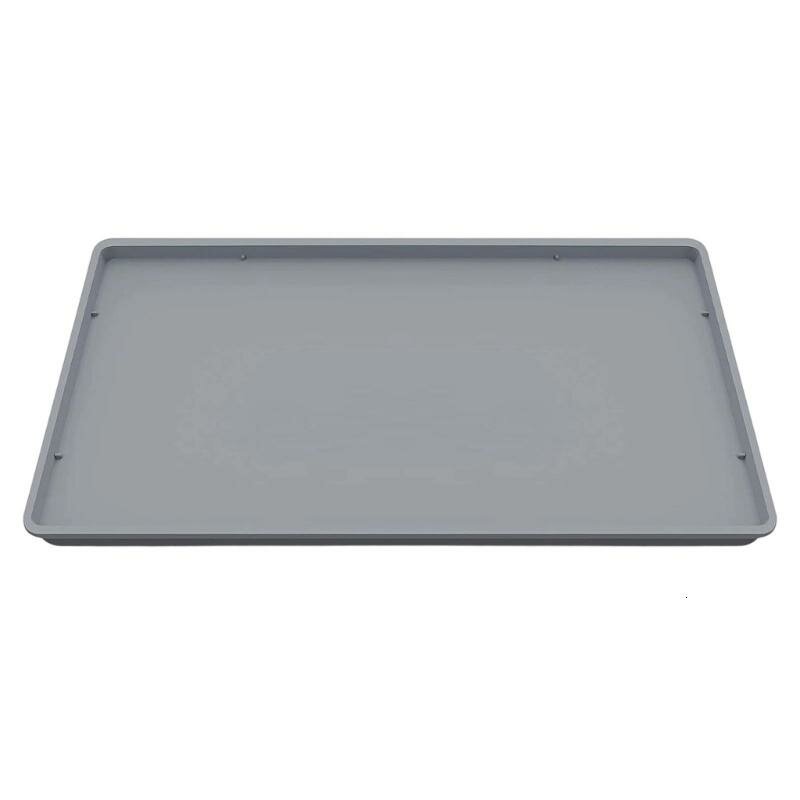 Силиконовый термостойкий коврик для кофемашины, Светло - серый