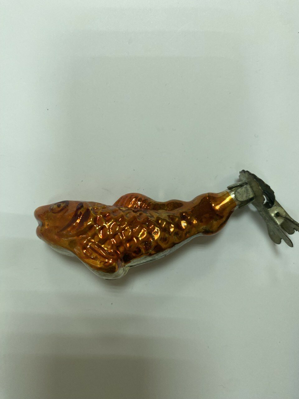 Елочная игрушка Золотая рыбка
