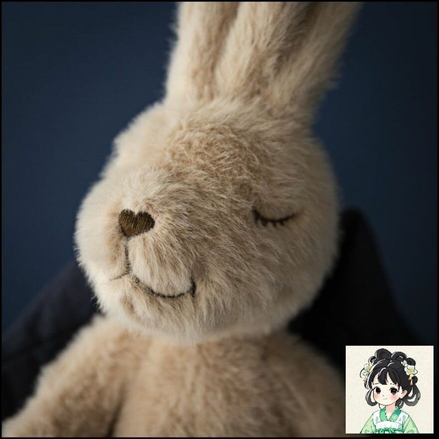 Эксклюзивные куклы из искусственного соболя в верблюжьем цвете, плюшевые игрушки кролики дизайнерской серии