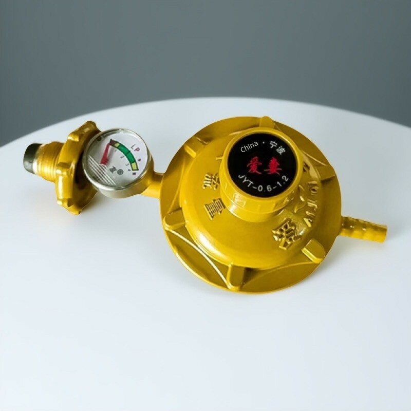 Редукционный клапан для сжиженного газа для бытовых проточных водонагревателей, национальный стандарт, герметичный