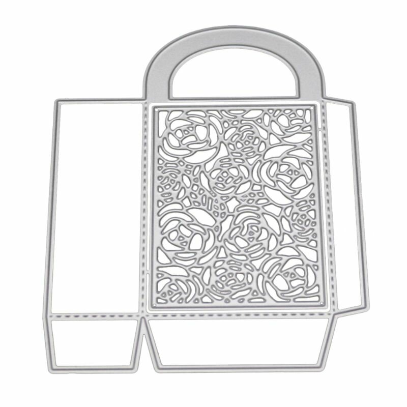 3D Box Metal Cutting Dies Stencil DIY Scrapbooking Album Stamp Paper Card Emboss