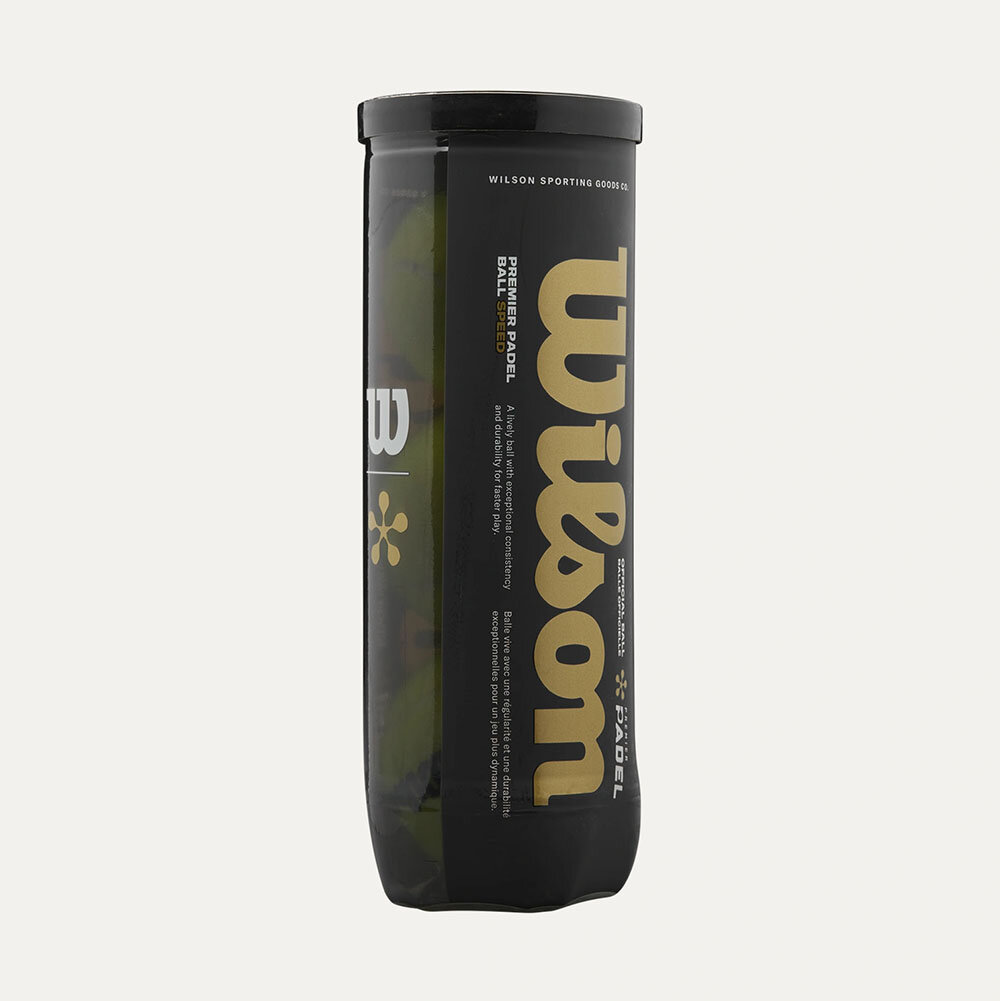Мяч для падела Wilson Padel X3 Yellow, WR8900801001, упаковка 3 мяча