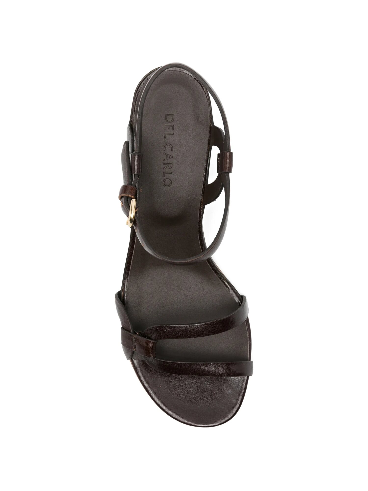 Босоножки DELCARLO Strappy leather sandals, размер 39, brown — фото 1