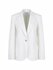 Пиджак GIVENCHY Button wool blazer, размер 38, бежевый/белый
