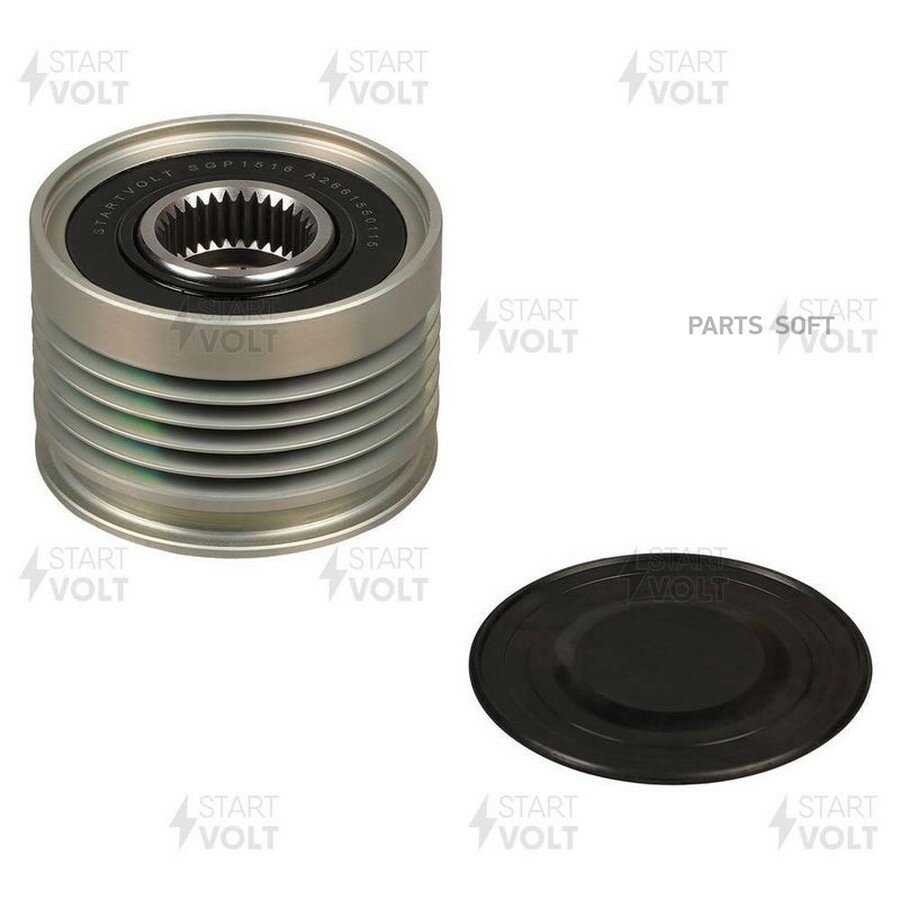 SGP 1516 STARTVOLT Шкив с обгонной муфтой генер. для а/м Mercedes-Benz B W245 (05-)/A W169 (04-) 1.7 STARTVOLT SGP1516 | цена за 1 шт