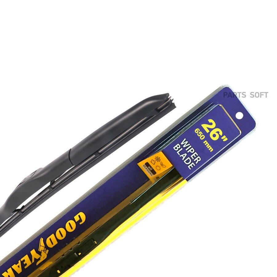 Щетка стеклоочистителя гибридная (650 мм) "GOODYEAR" (HYBRID) GOODYEAR GY000526 | цена за 1 шт
