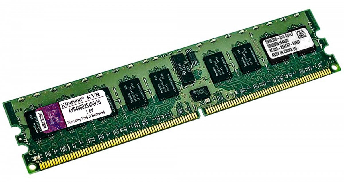 Оперативная память Kingston KVR400D2S4R3/2G DDRII 2Gb