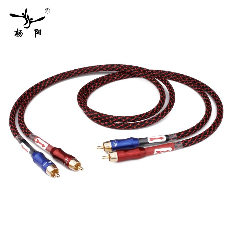 Hiyaudio RCA-RCA аудиокабель 0.5M