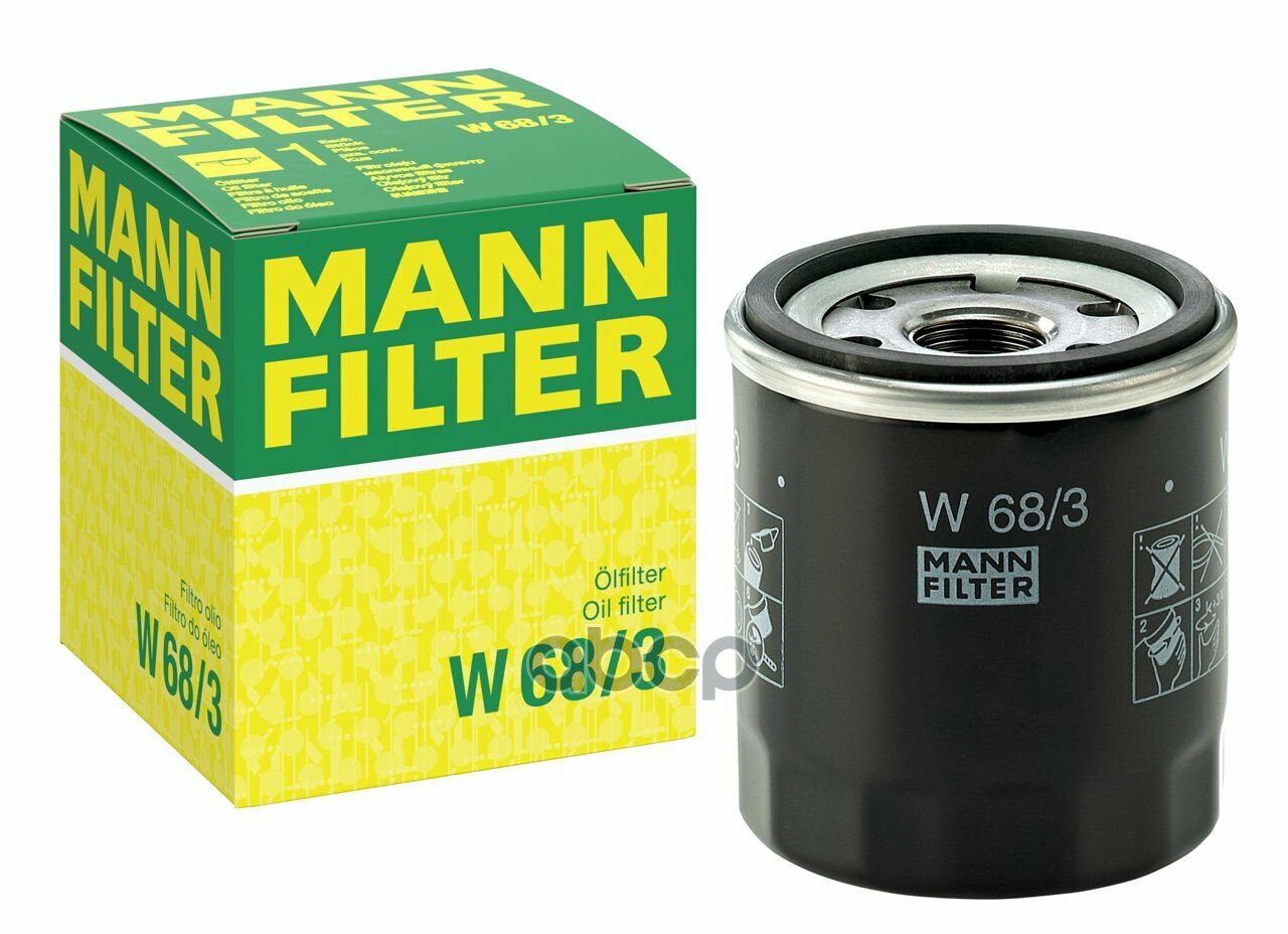 Масляный фильтр MANN-FILTER арт. W683
