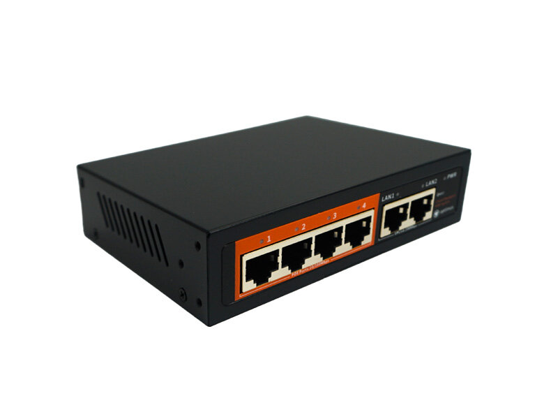 Коммутатор Optimus U1IC-4F/2F (PoE коммутатор с функциями L2 и облачным управлением)
