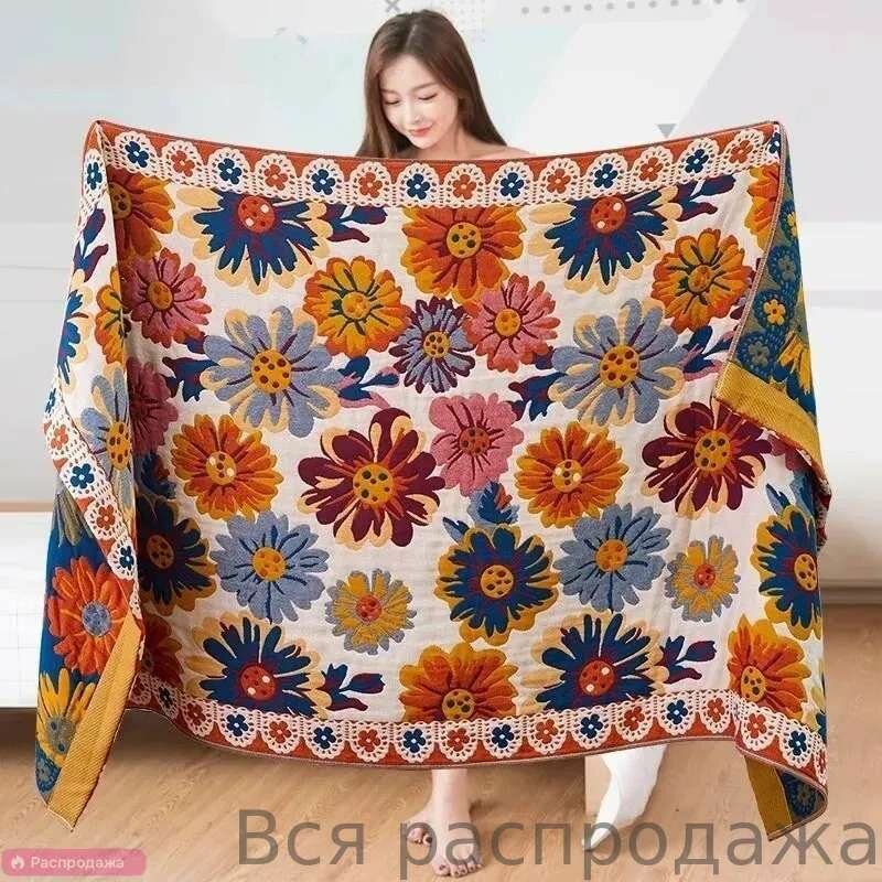 Полотенце банное хлопковое 80x160 см, темно-бежевый, мягкий, для дома