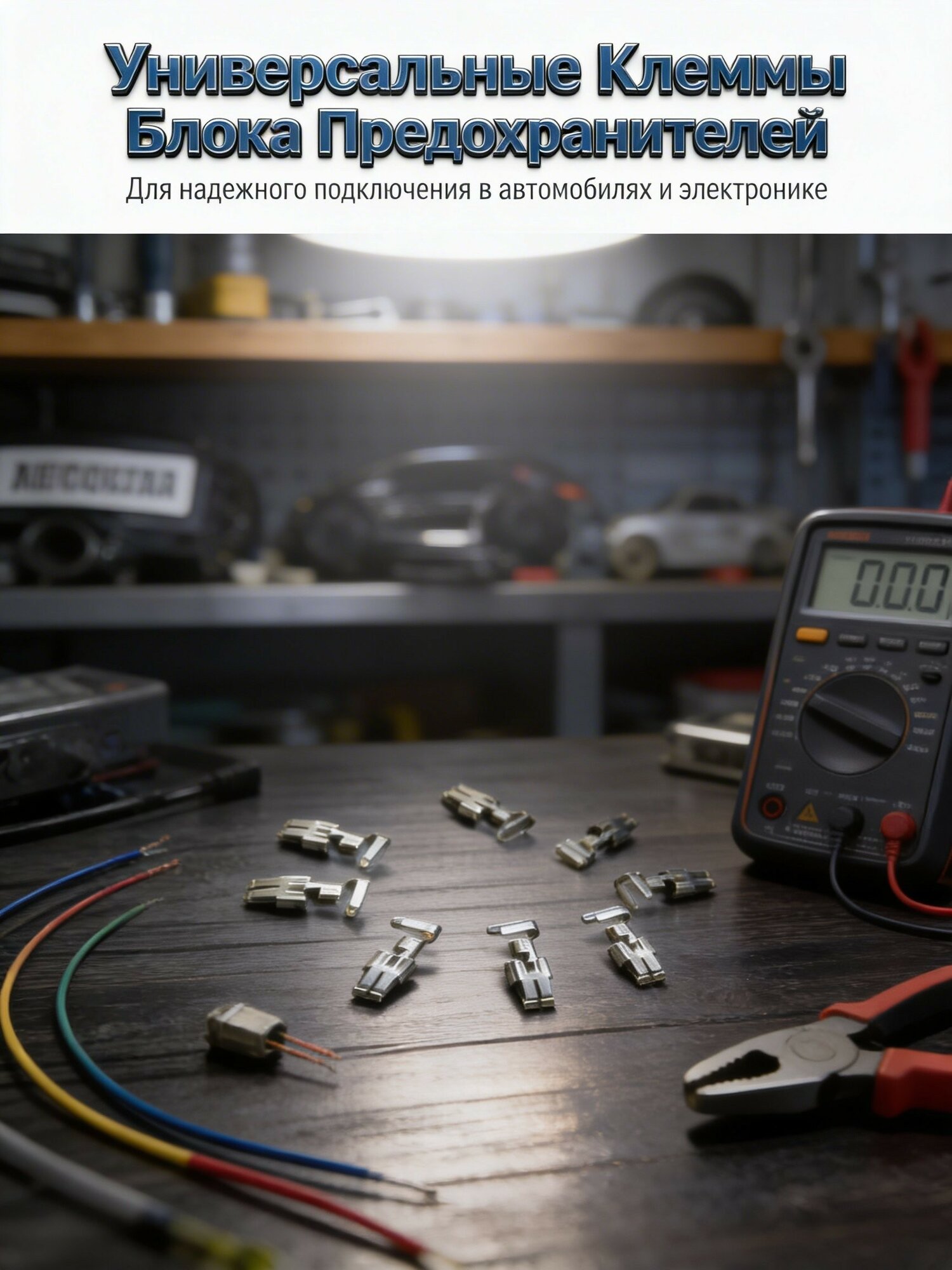 10 шт. клеммы блока предохранителей 4,8 мм, разъемные комплект для N907 326 03 N907 327 03 N906 966 03 медь