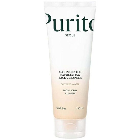 Крем-скраб Purito Oat-In Gentle Exfoliating Face Cleanser, 150 мл