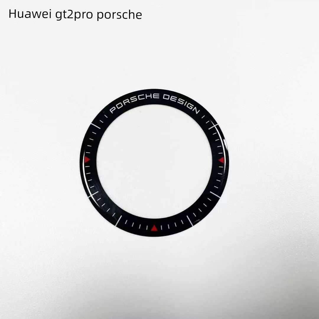 Защитное стекло для Huawei GT2 Pro с дизайном Porsche, ультра-прозрачное, 3D криволинейное, 2 шт. для умных часов