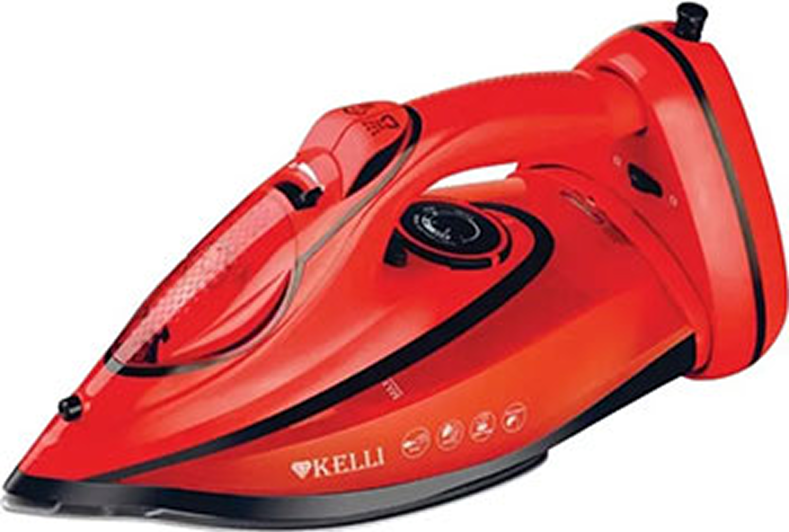 Утюг паровой Kelli KL-1650K, вертикальное отпаривание, мощность 2600 Вт, керамический