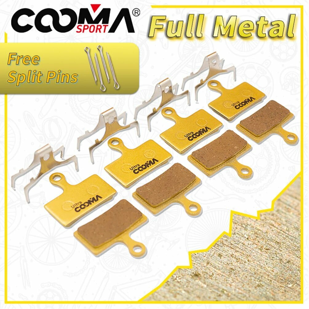 Тормозные колодки COOMA SPORT для Shimano M785, 4 пары