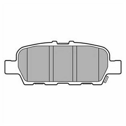 Комплект задних тормозных колодок Delphi LP3158