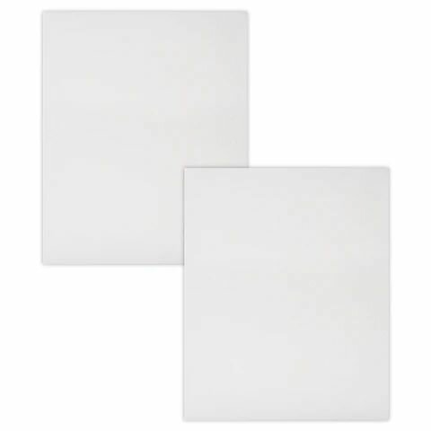 Холсты на подрамнике, набор 2 штуки, BRAUBERG ART BASIC, 50х60 см, 280 г/м2, хлопок, грунт, 192674