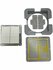 Выключатель под облицовку плитки, полстен