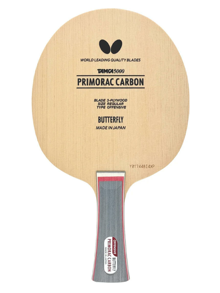 Основание для н/тенниса Butterfly Primorac Carbon Tamca 5000 (Japan) OFF+, FL/CV