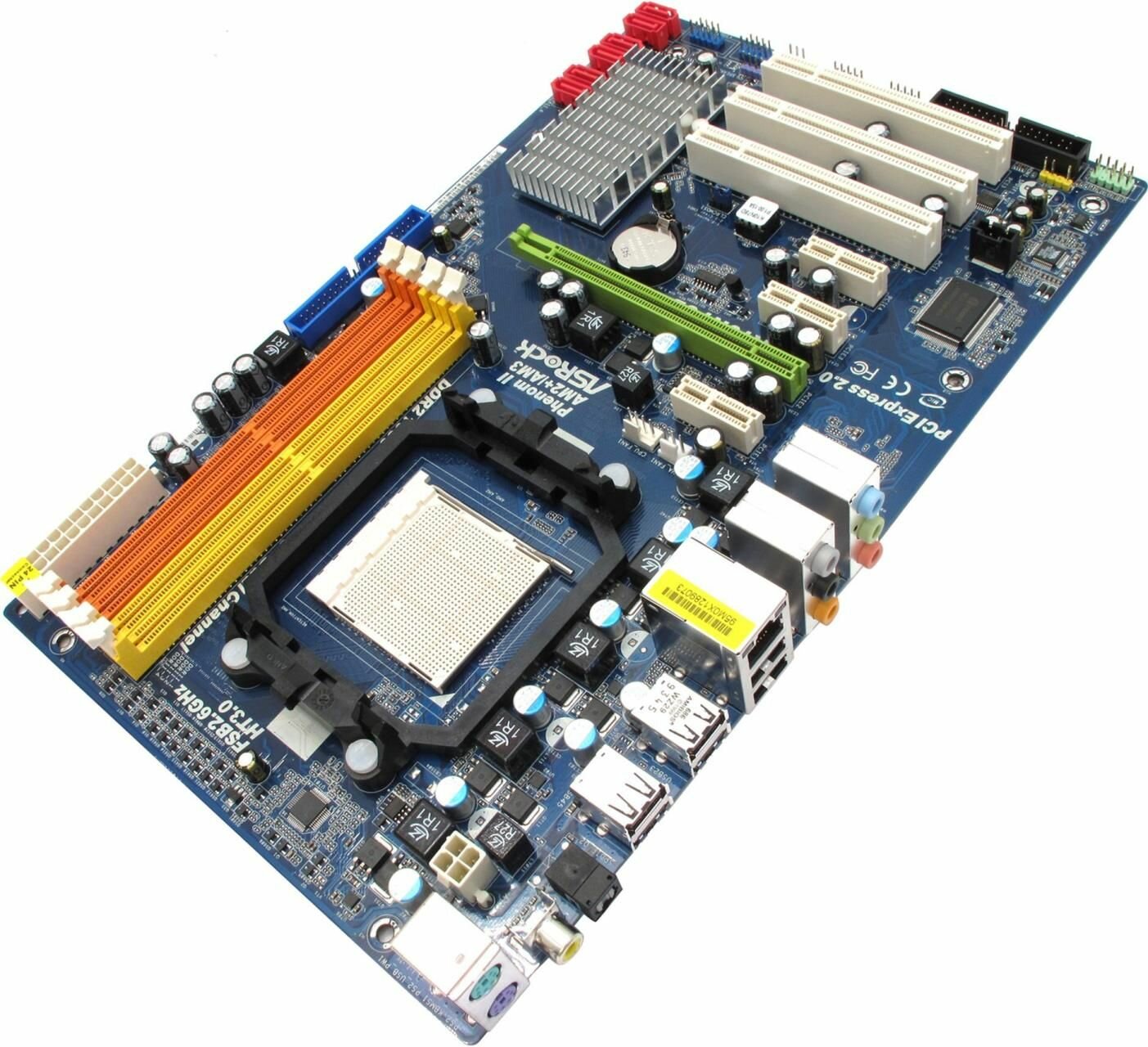 Материнская плата ASRock K10N78D AM2+/AM3 / 4xDDR2