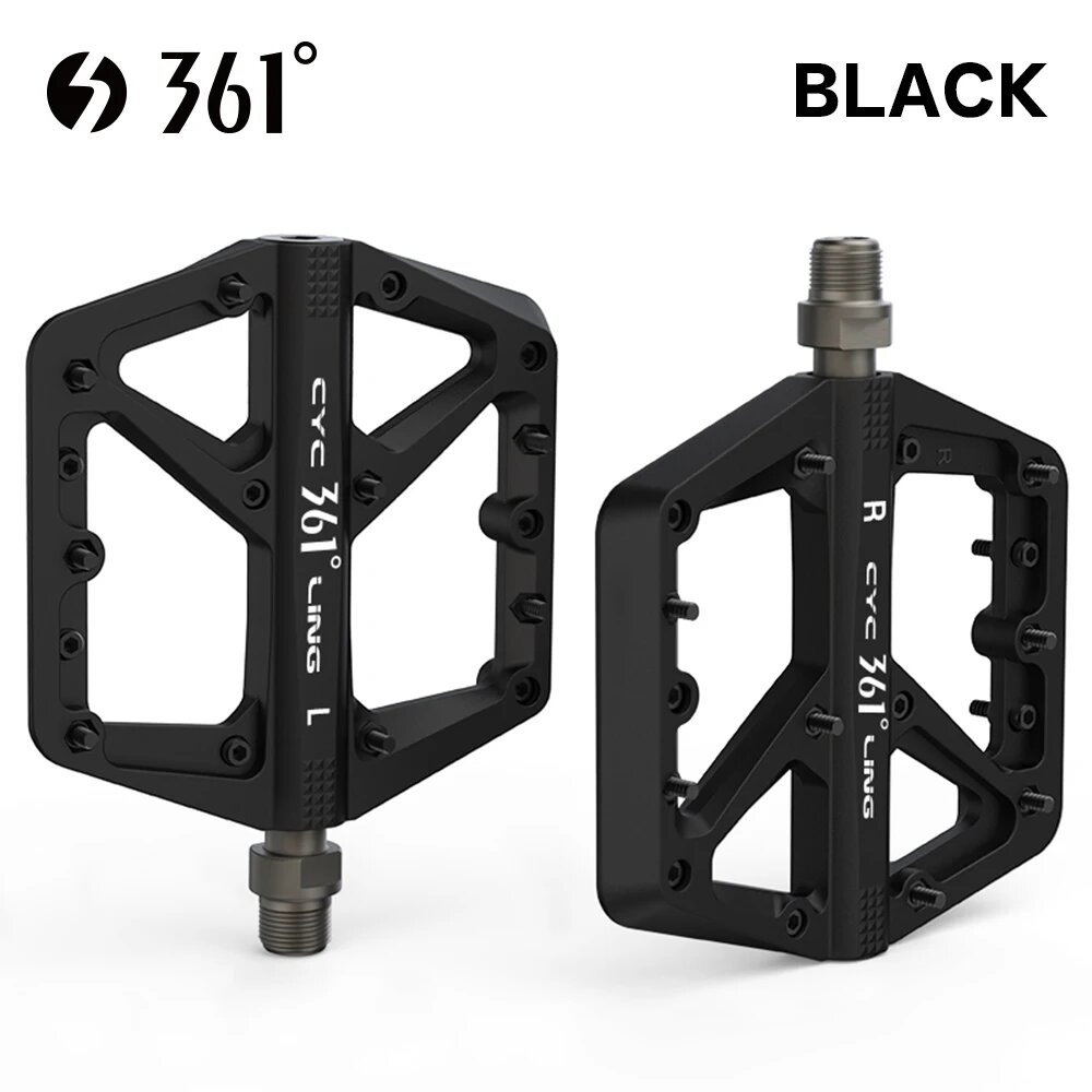 Педали 361 Degrees MTB черные, ультралегкие
