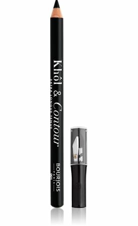 Карандаш для глаз Bourjois Kh l & Contour Extra Longue Tenue, чернейший, 1,2 г