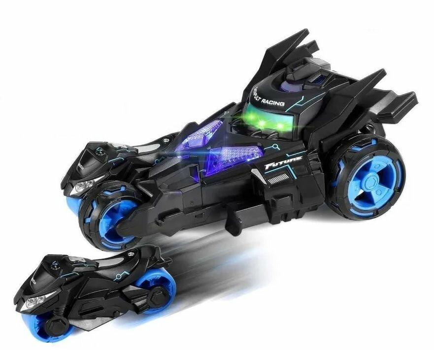 Wincars Машина-пускатель Спэйс-лончер 3 в 1 Wincars YK-2209 черная