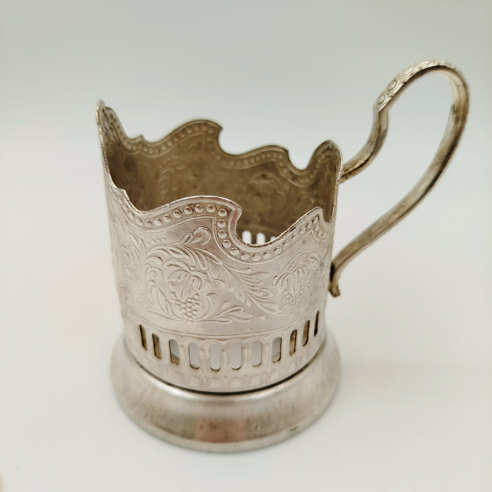 Подстаканник "Советский космос", мНЦ (медь-никель-цинк)