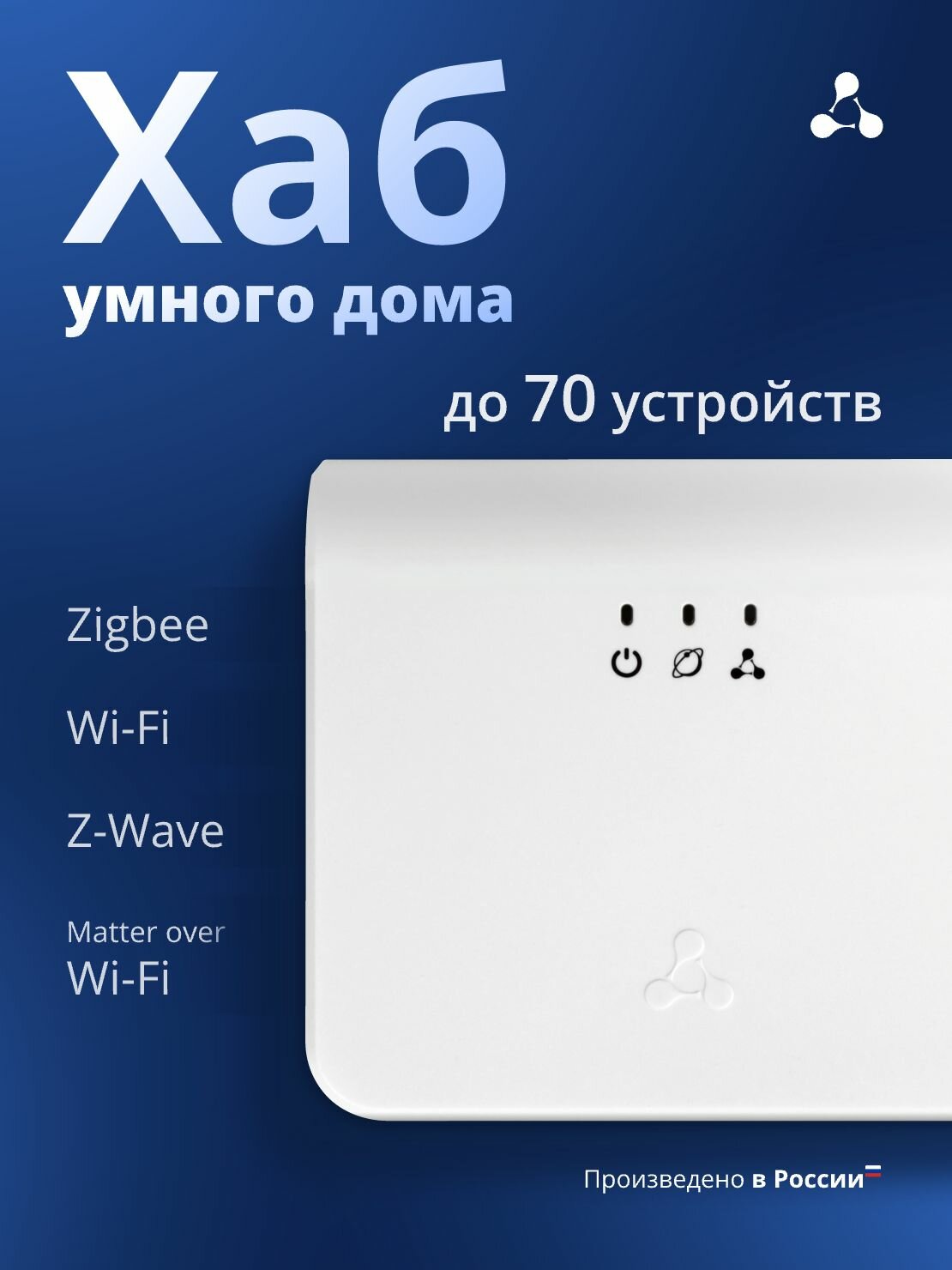 Локальный хаб для умного дома Eltex SL-10-WBZ с Z-Wave, Zigbee, WIFI, Matter over WIFI