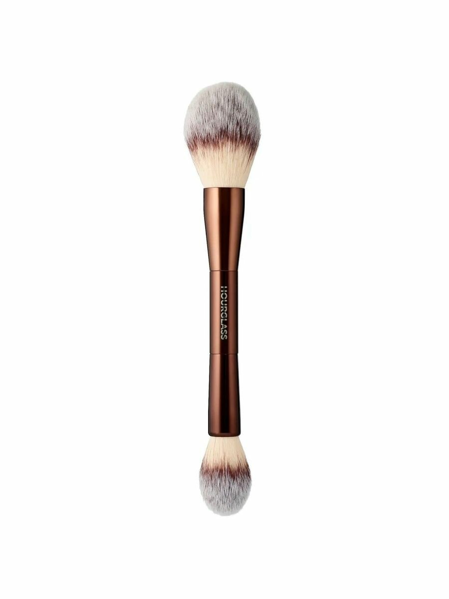 HOURGLASS Двусторонняя кисть для пудры Veil Powder Brush, искусственный ворс