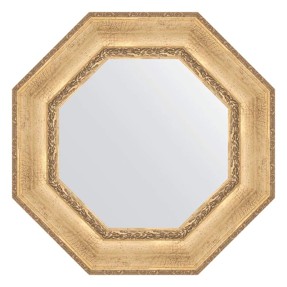 Зеркало Evoform Octagon BY 7390 67 67 см, бежевое, зеркало настенное в ванную