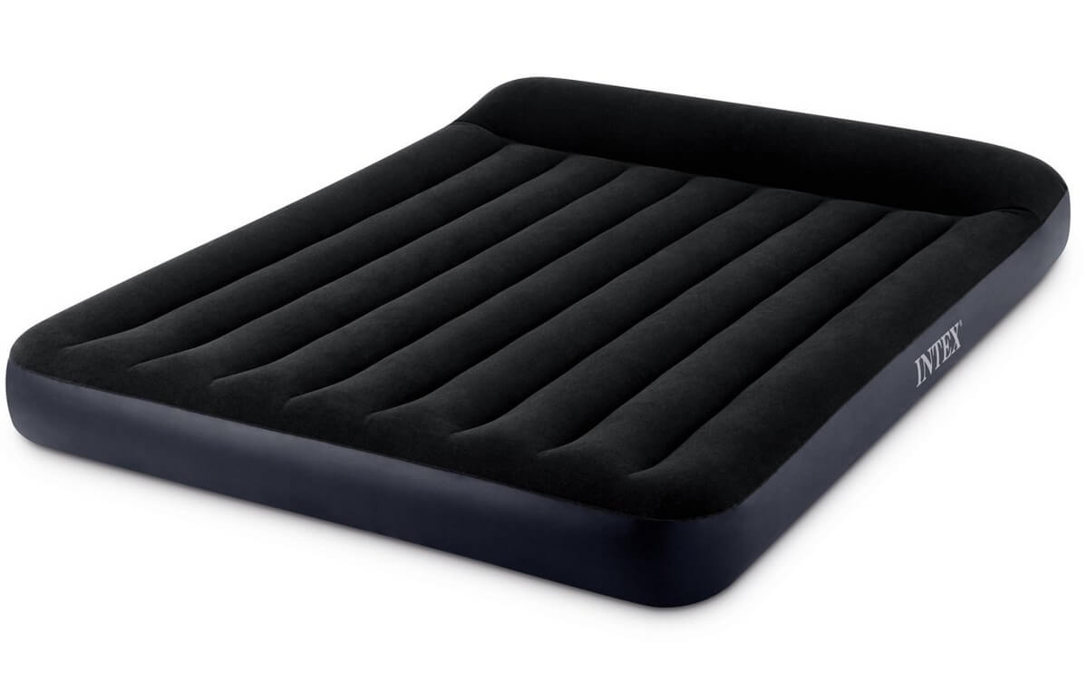 Матрас Intex Classic с подголовником и встроенным насосом 203х152х23 см 66781