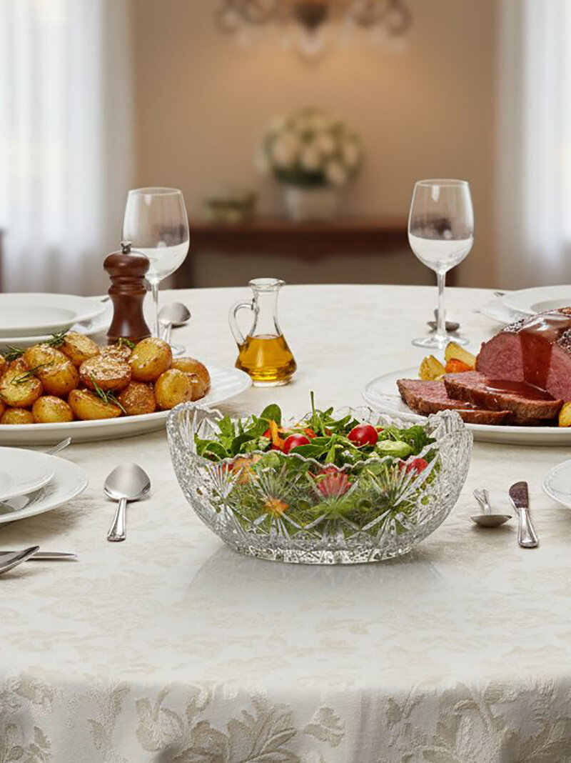 Ладья малая для сервировки салатов и холодных закусок Неман 4252/2 1000/77