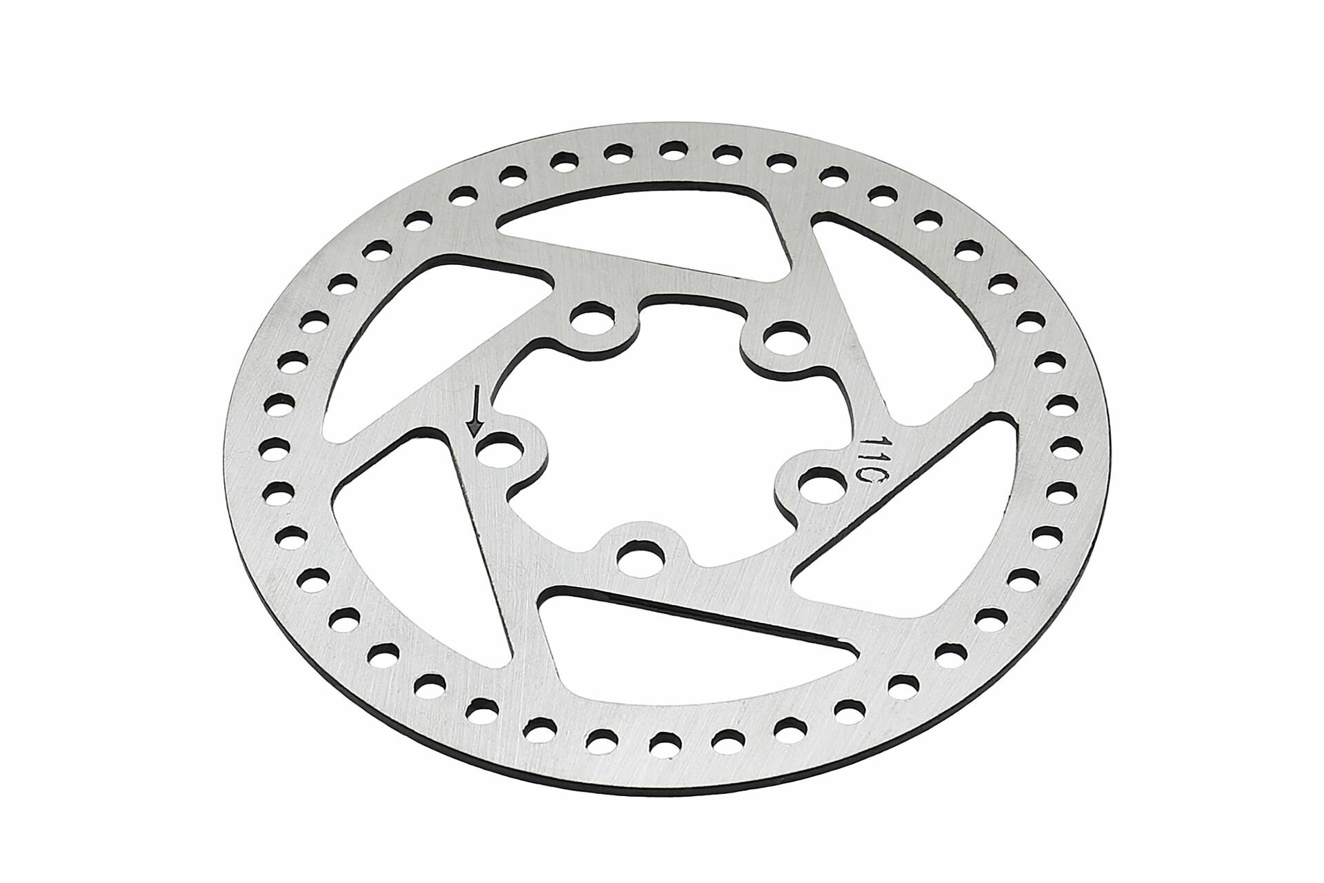 Диск тормозной 110мм на 5 болтов (подходит для электросамоката World Motors M365)