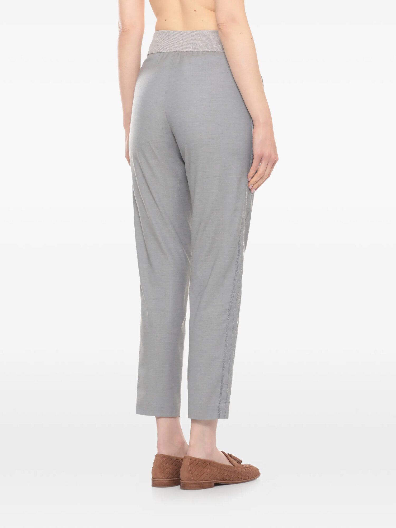 Брюки Panicale Drawstring side-stripe trousers, размер 44 — фото 1