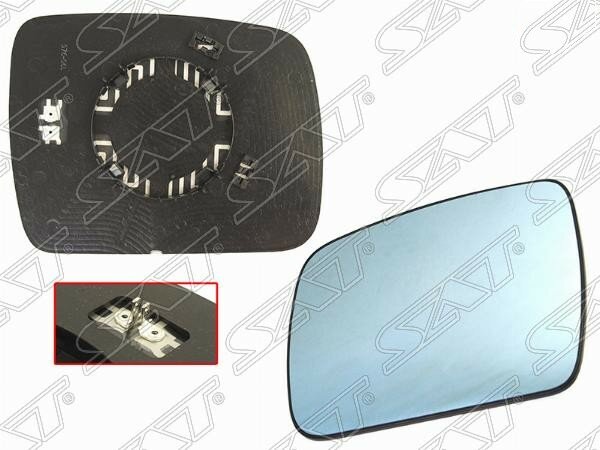 Полотно зеркала SAT ST-121-0003 Land Rover Discovery 09-13 / Range Rover 09-12 Левое Обогрев/ асферическое