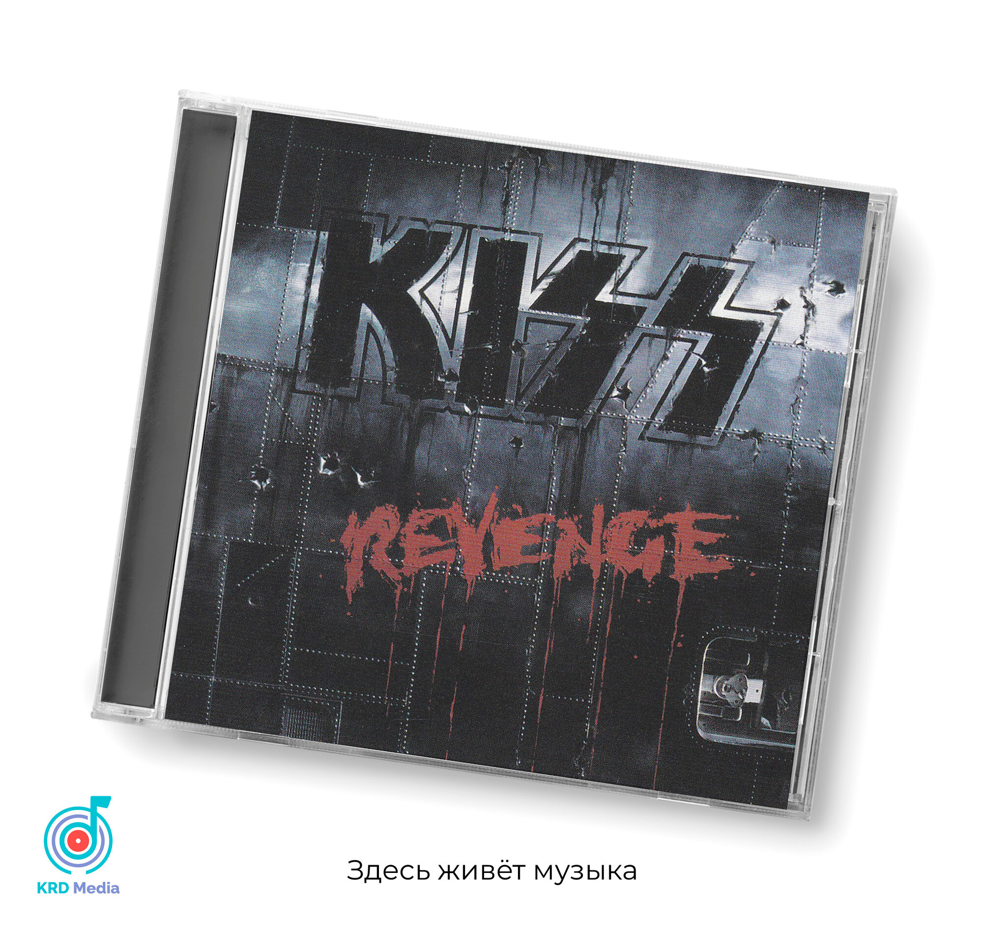 Kiss - Revenge, 1992, 12-page, CD-Аудио